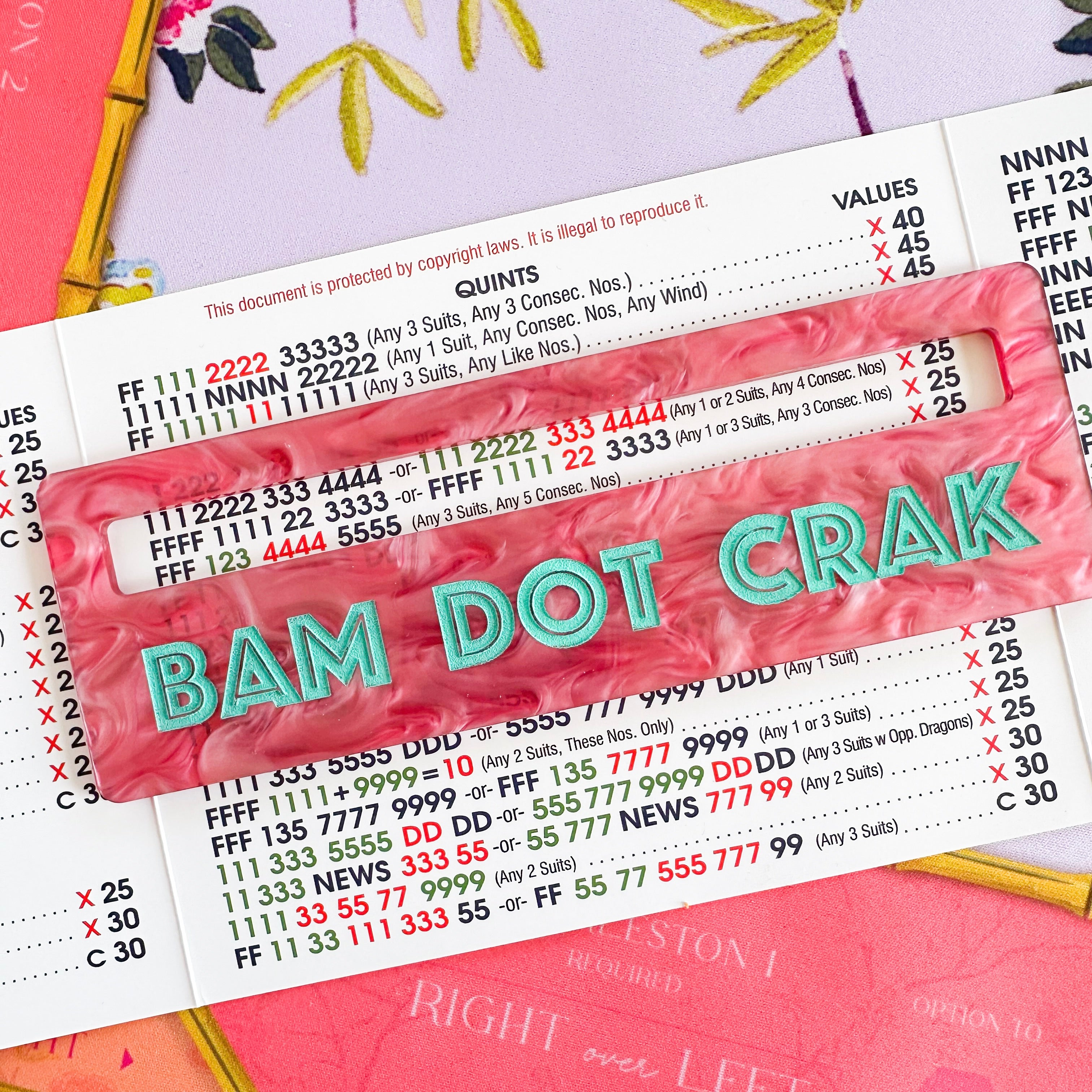 Bam Dot Crak Line Reader – Hazel & Ollie